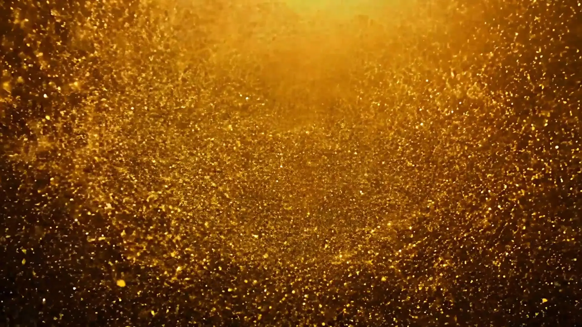 Luxurious Gold Dust Burst Effect Overlay For Logo Animations | Videos
